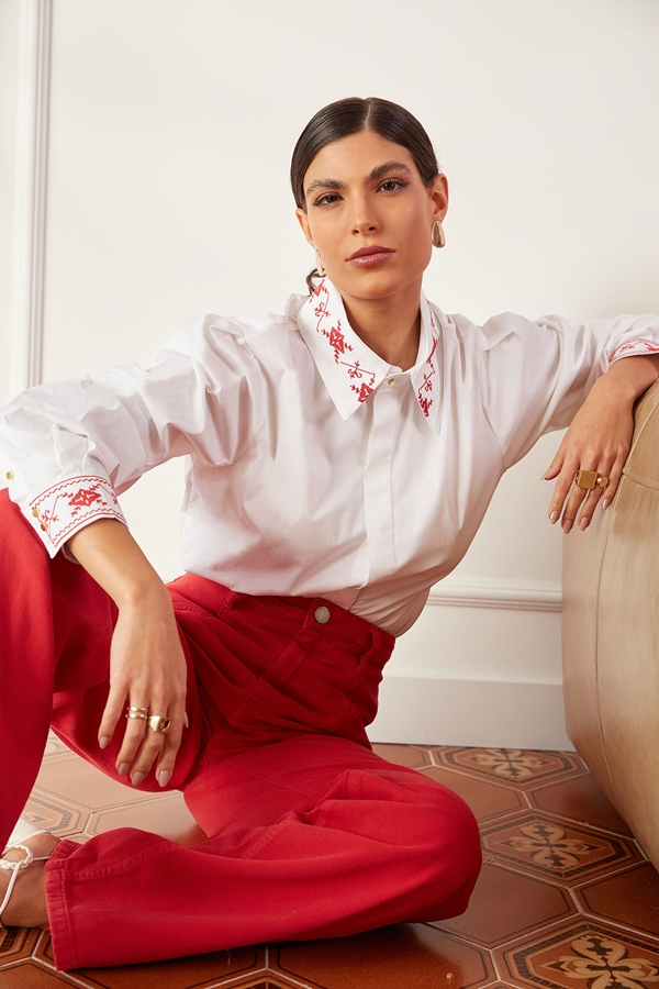 CALÇA CINTURA ALTA WIDE LEG FULLER - CALÇA CINTURA ALTA WIDE LEG FULLER ...